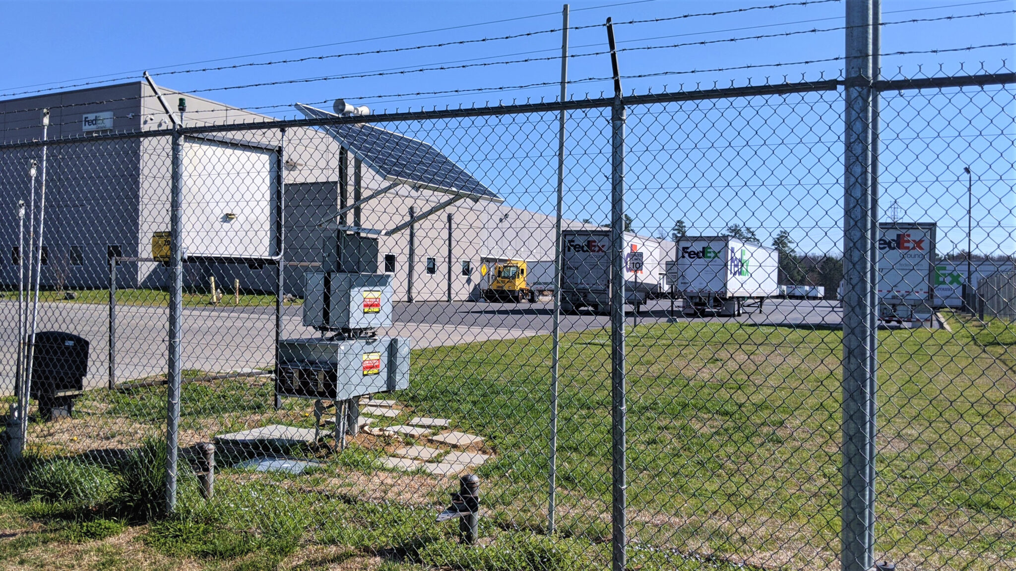 Perimeter Security for Commercial Truck Yards | AMAROK