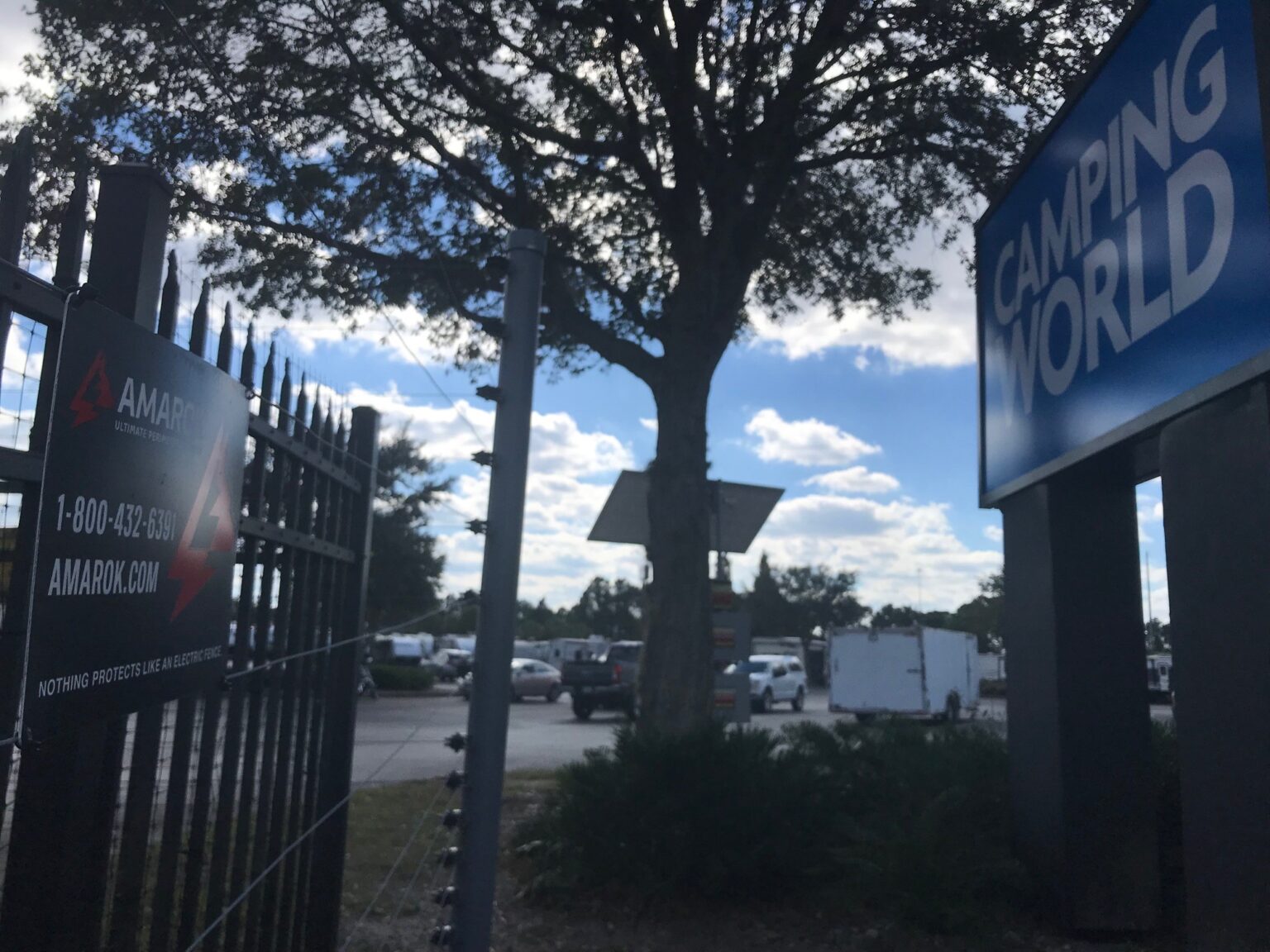 Perimeter Security for RV Storage Facilities | AMAROK