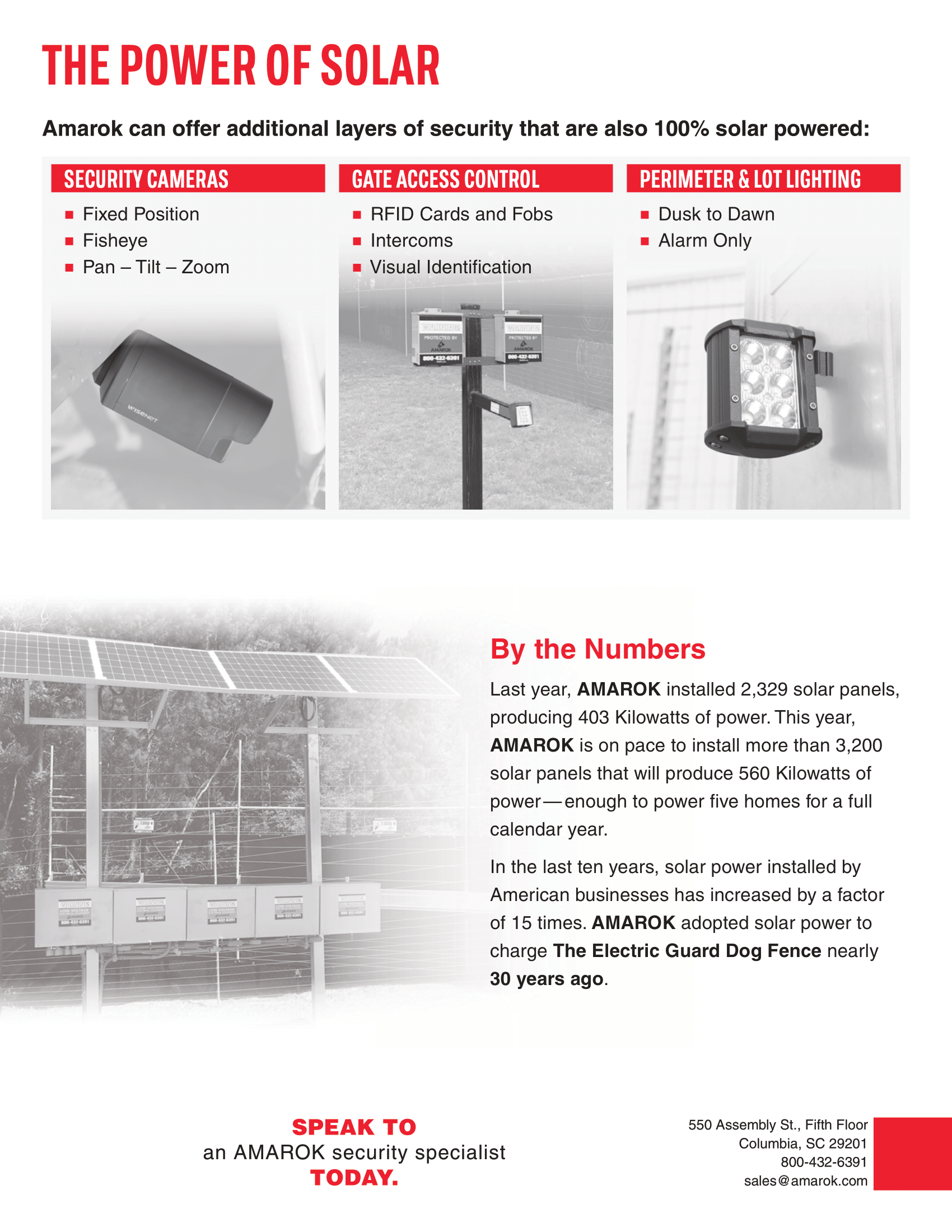 The Solar Power Difference | AMAROK Resources