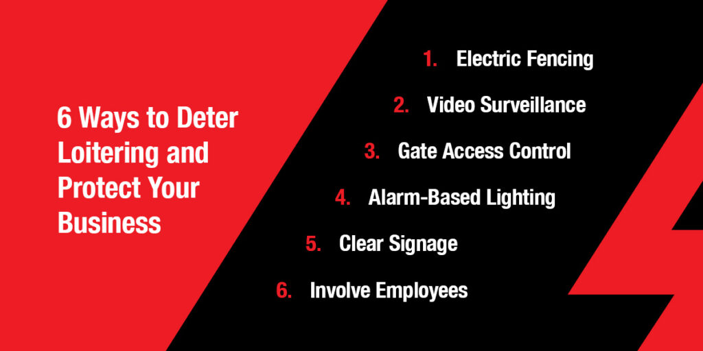 6 Ideas to Prevent Loitering at Your Business | AMAROK